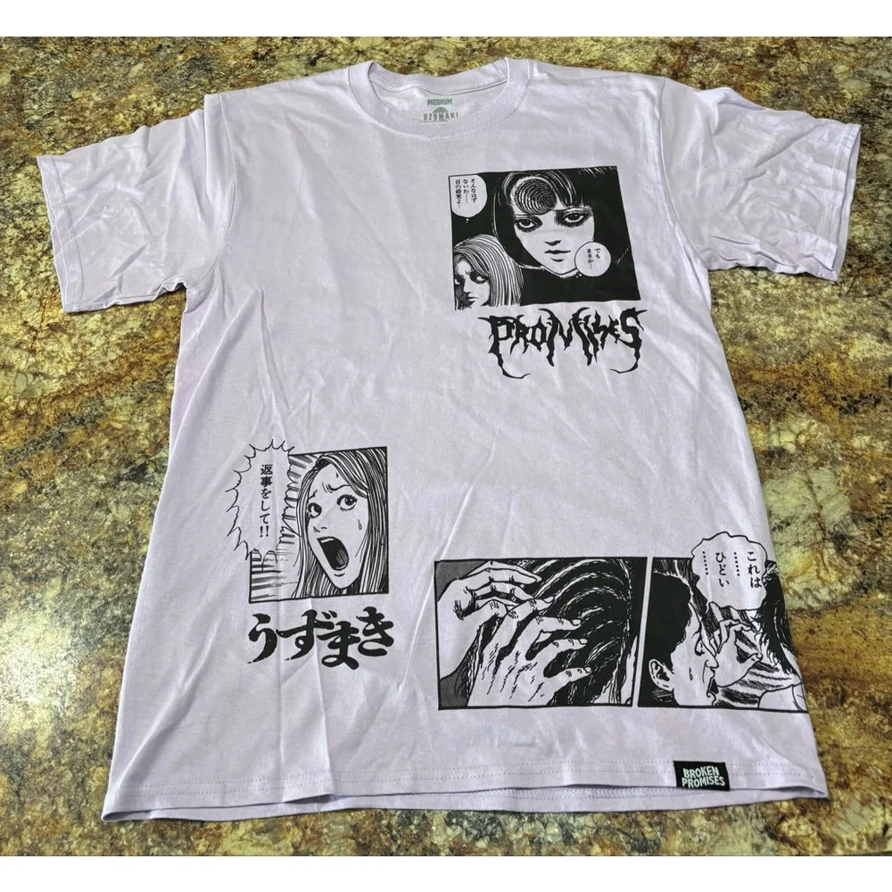 Broken Promises | Shirts | Broken Promises X Junji Ito Uzumaki Manga ...